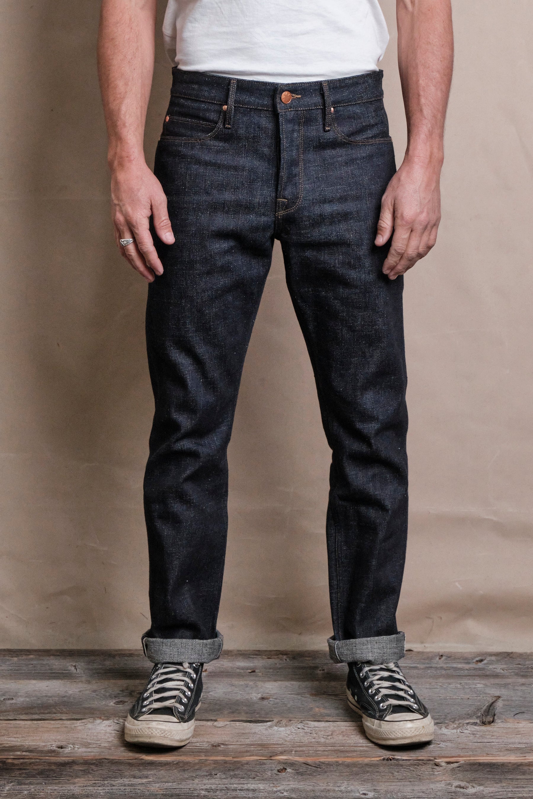 Rios | Raw 17 Ounce Indigo Denim