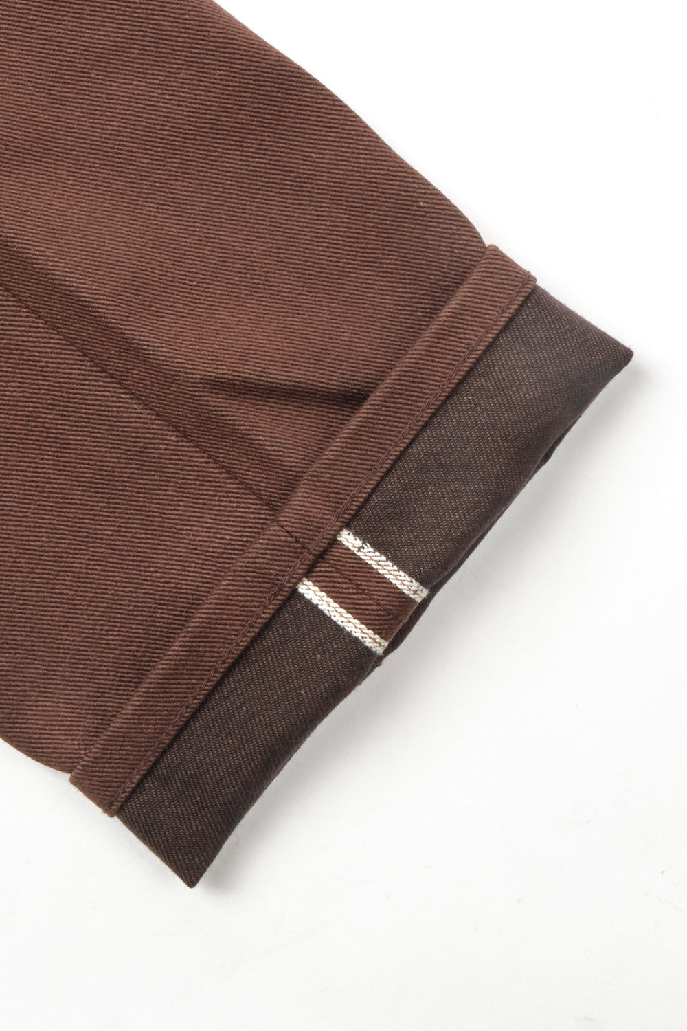 Portola Taper | 15 Ounce Dark Brown Denim