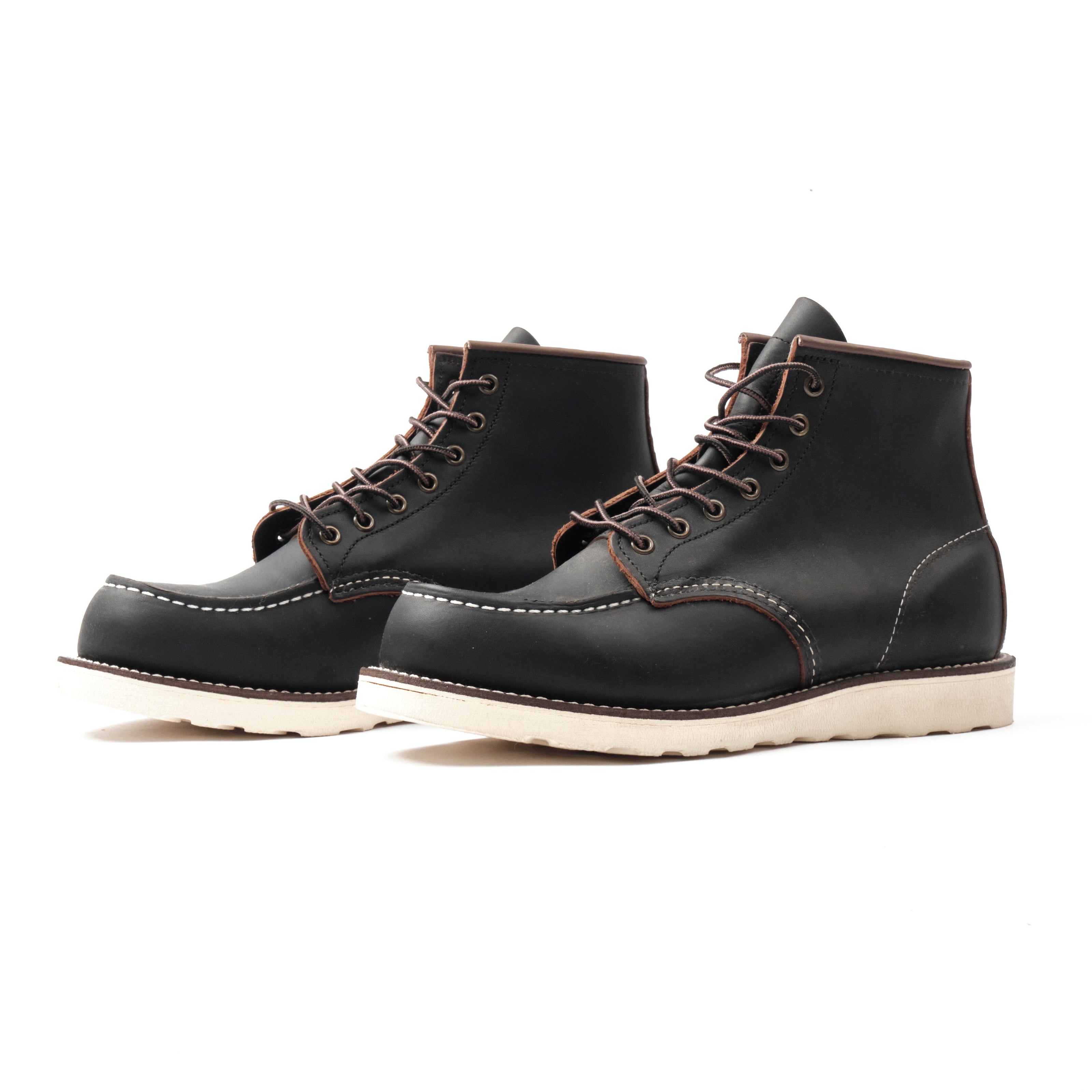 Red Wing Heritage 6" Classic Moc Toe | Black Prairie 8849