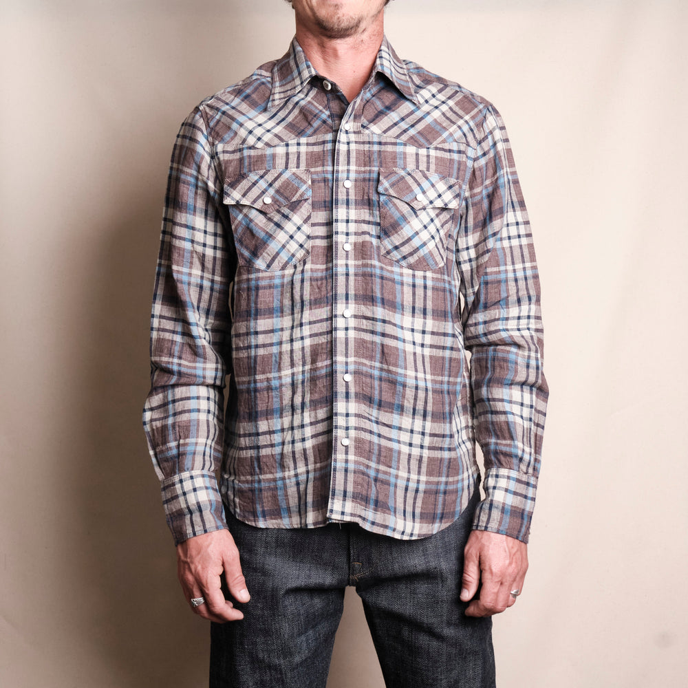 Western Scout | Pheasant Brown Plaid