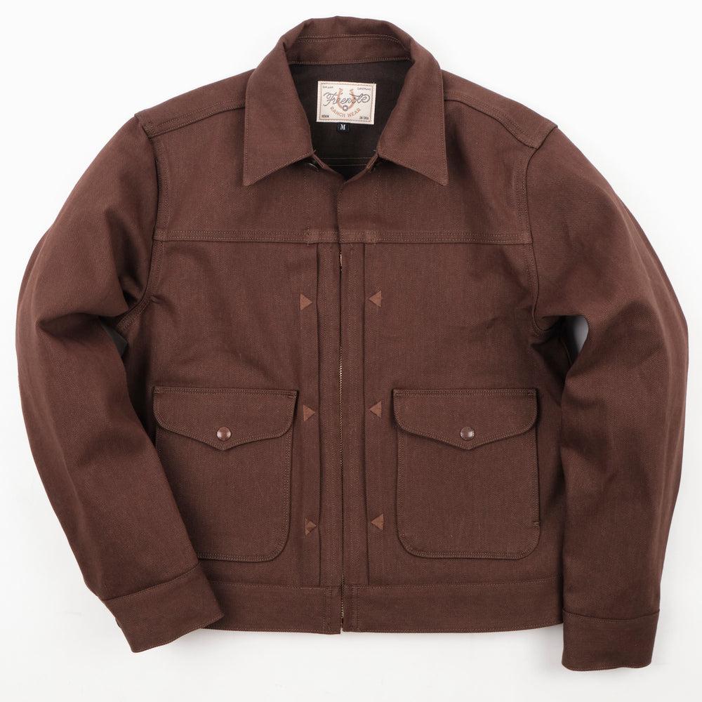 Faro Jacket | Brown Denim