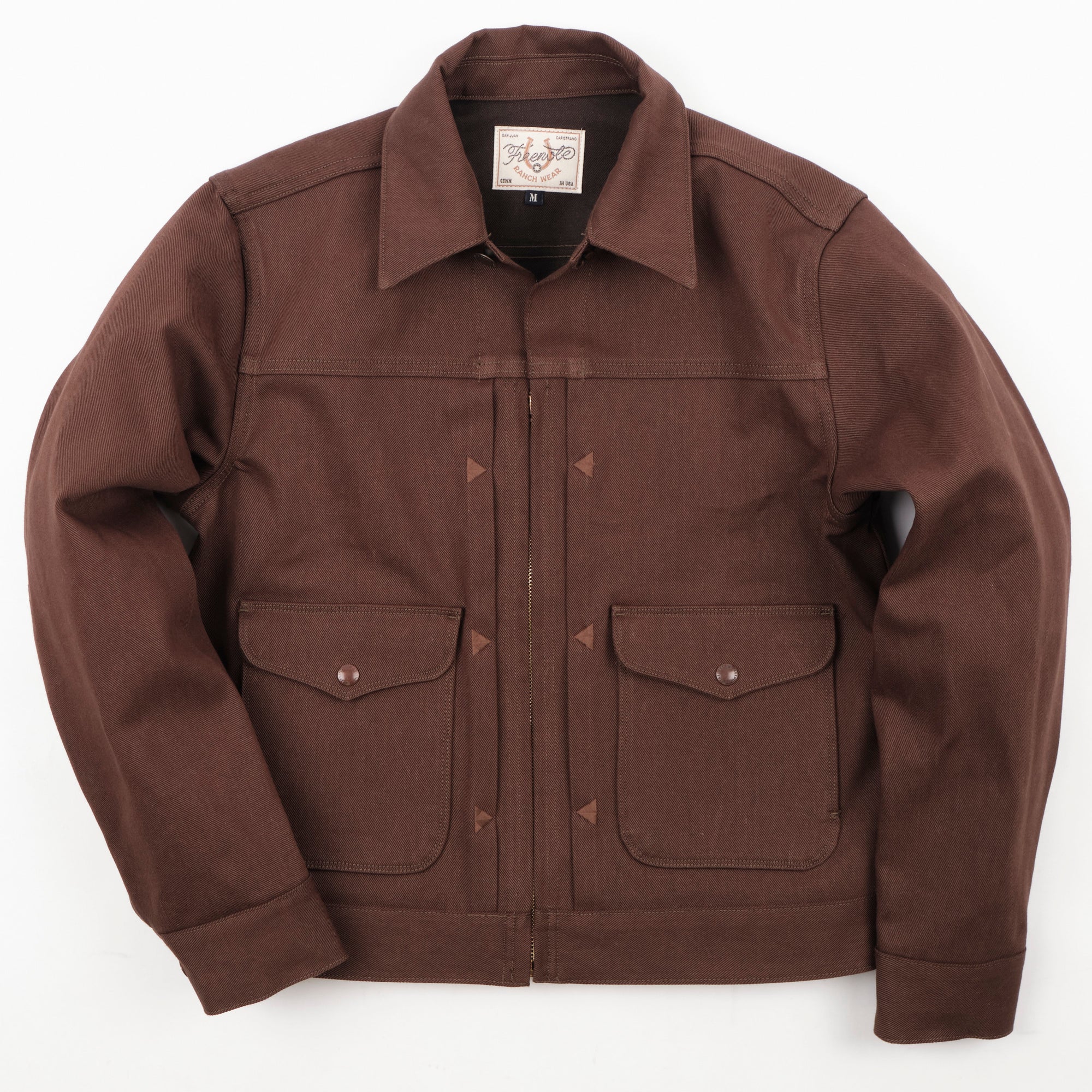 Faro Jacket | Brown Denim