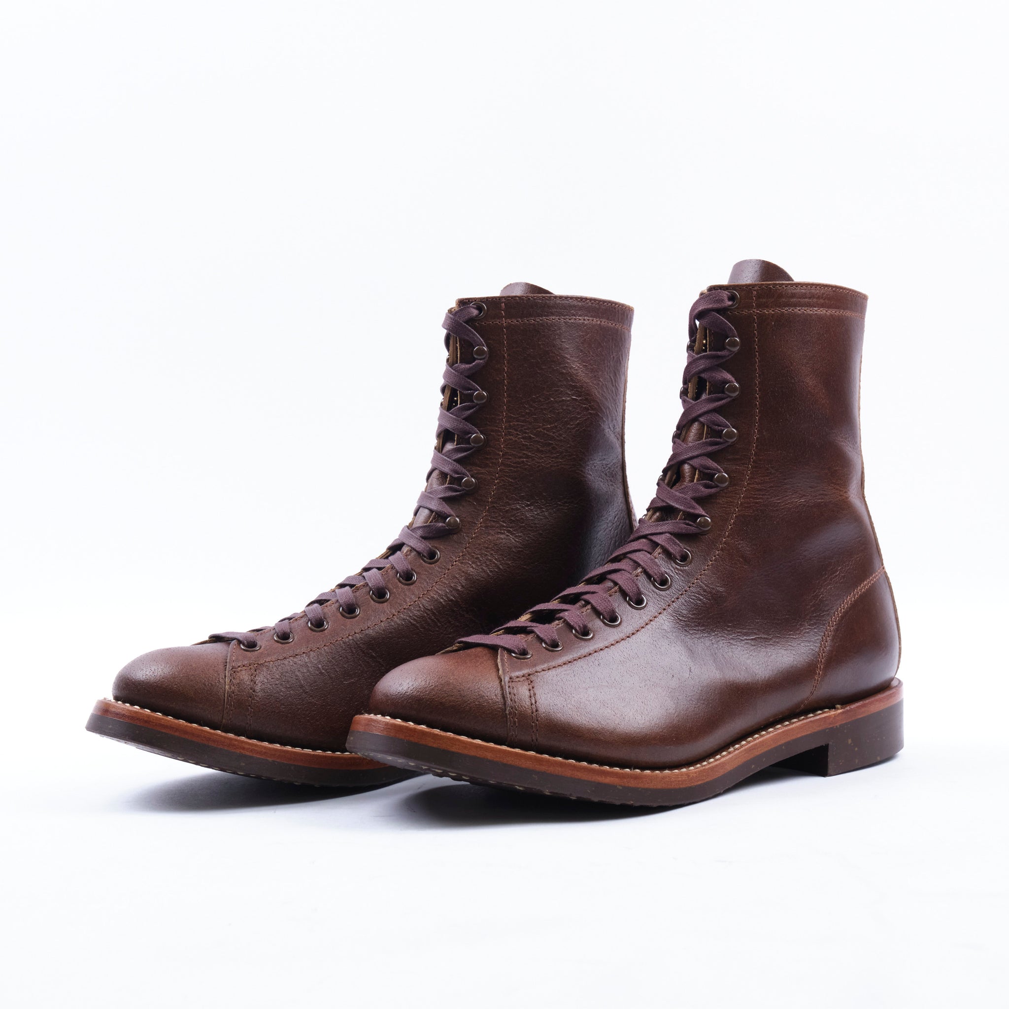 John Lofgren Fieldmaster Boots | Horween Havana SHF Horsehide